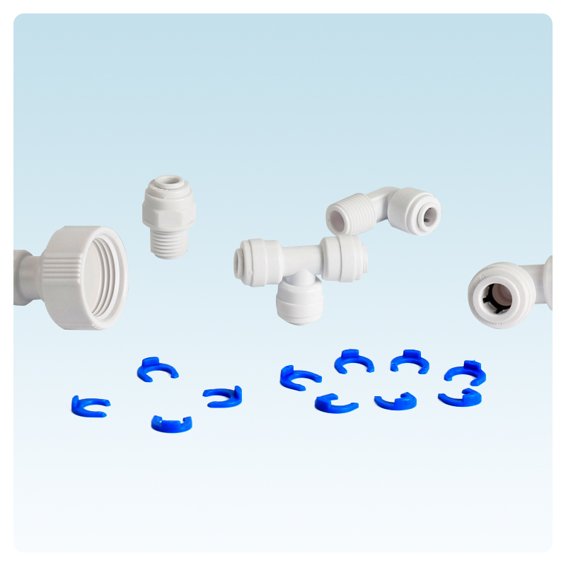 EF003 L type stem elbow water push fitting - Eastcooler