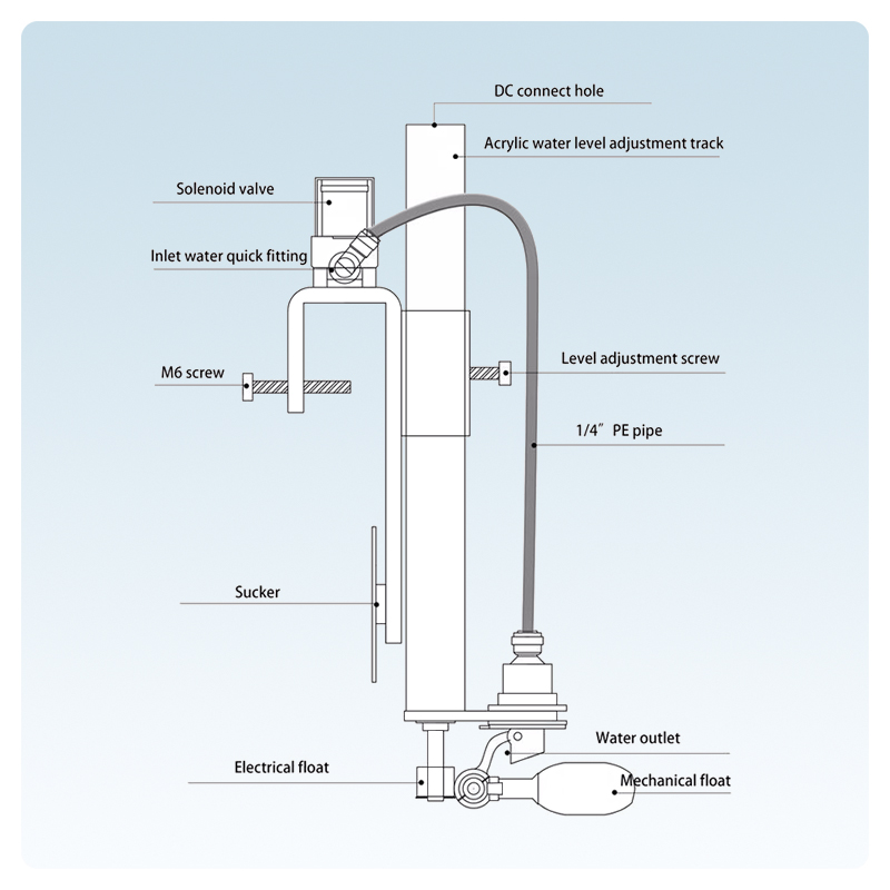 Water Refill Tank Valve Aquarium Systems - Eastcooler